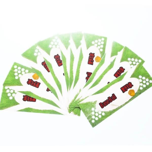 〜商品仕様〜本体サイズ　50x148mm紙の厚さ　約０．１２ミリ表　野球柄裏なし（白紙）マットコート：会社案内やポスターで使用されることの多い紙です。１枚データをフォトショップで作成しています。イラストレータで作成したデータを比べると画像の...