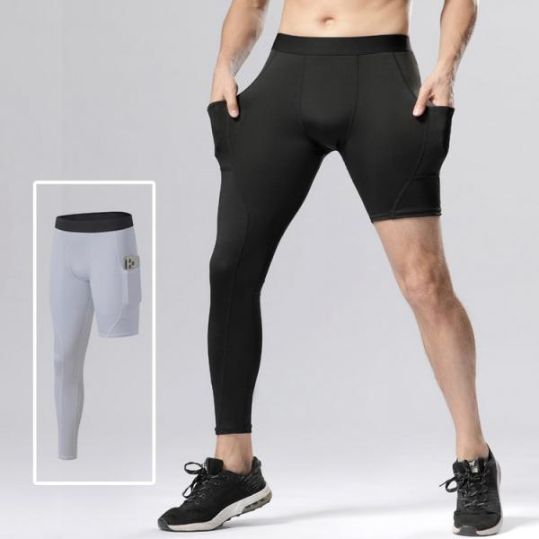 ランニングタイツ メンズ コンプレッションウェア タイツ スポーツ トレーニング ランニングウエア 吸汗速乾 着圧吸汗速乾性能に優れたスポーツウェアです~適度な引き締め効果により、さらにパフォーマンスを引き出してくれます。紫外線防止ウェアと...