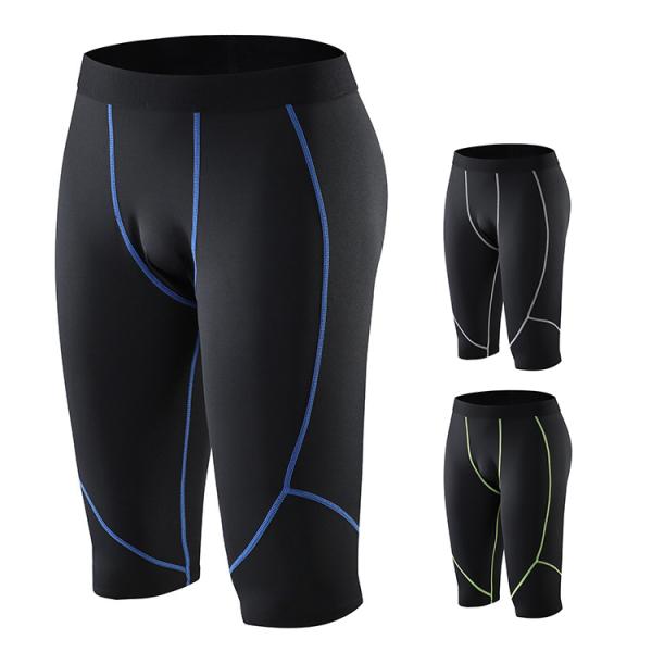 タイツ ハーフ丈 サイクリングジャージ コンプレッションウェア スポーツ ランニングタイツ ストレッチ 吸汗速乾吸汗速乾性能に優れたスポーツウェアです~適度な引き締め効果により、さらにパフォーマンスを引き出してくれます。紫外線防止ウェアとし...