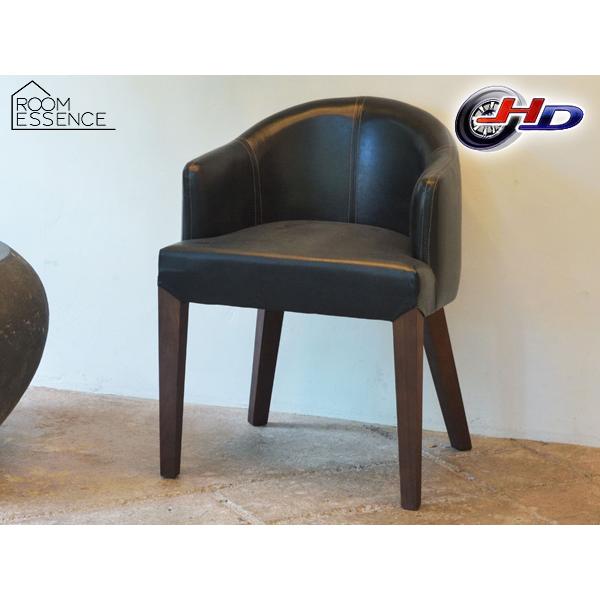 東谷 （あずまや） ダイニングチェア ブラウン座面にレザーを使用した一人掛けダイニングチェア。落ち着いた雰囲気でどんなお部屋にも置きやすいアイテム。メーカー：東谷 （ あずまや AZUMAYA ）品番：HOC-55DBR商品名：ダイニングチ...