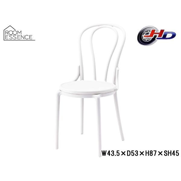 東谷 （あずまや） チェア ホワイトメーカー：東谷 （ あずまや AZUMAYA ）品番：PC-987WH商品名：チェアカラー：ホワイトサイズ(cm)：W43.5×D53×H87×SH45本体素材：ポリプロピレン原産国：中国■備考組立：組立...