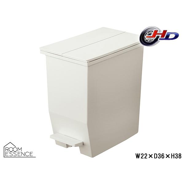 東谷 （あずまや） SOLOW ペダルオープンツイン20L ホワイト棚下やカウンター下に置いたまま捨てられるコンパクトなペダルダストボックス菌につよく、汚れにくい抗菌と防汚のダブル加工メーカー：東谷 （ あずまや AZUMAYA ）品番：R...