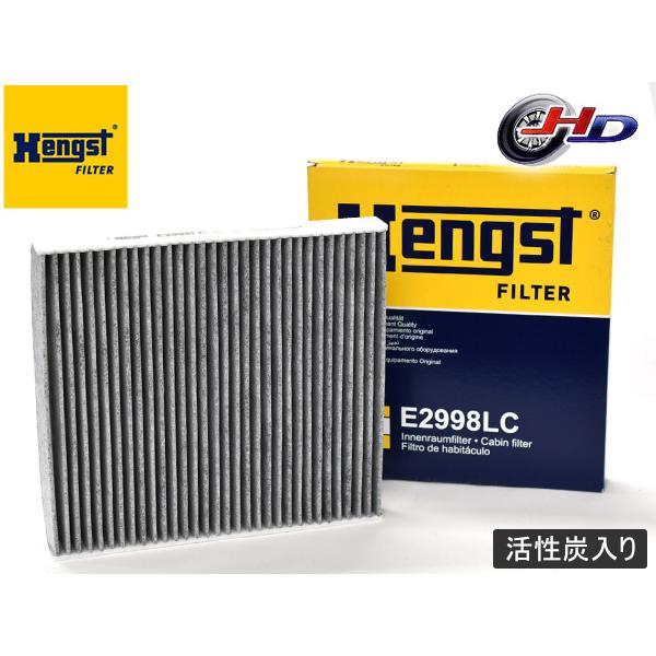 ■Hengst(ヘングスト) エアコンフィルター A/C クリーンフィルター E2998LCドイツのろ過と流体管理を専門とするメーカー「Hengst」(ヘングスト)製のエアコンフィルター。欧米・欧州等の輸入車に対応した、安全性・信頼性共に高...