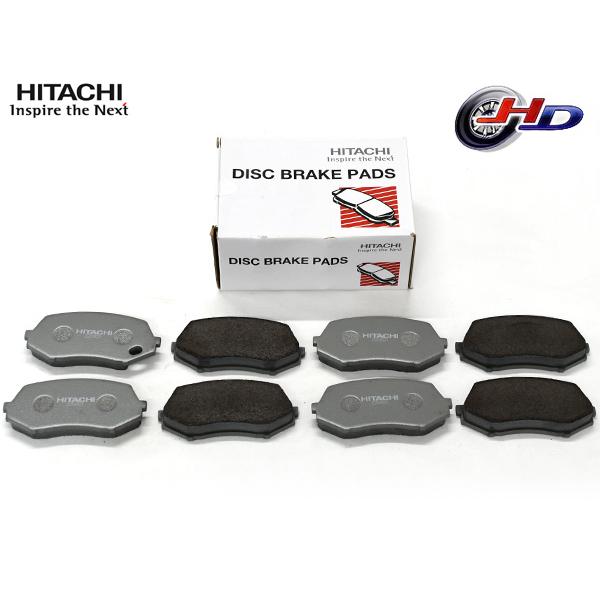 ■日立 ブレーキパッド HM017メーカー：三菱車種：キャンター型式：ADG-FE70B年式：H18.8〜H23.8純正品番：MK449107備考：使用箇所　フロントダブルキャブ全車※保証は通常、初期不良のみの対応となります。本製品により生...