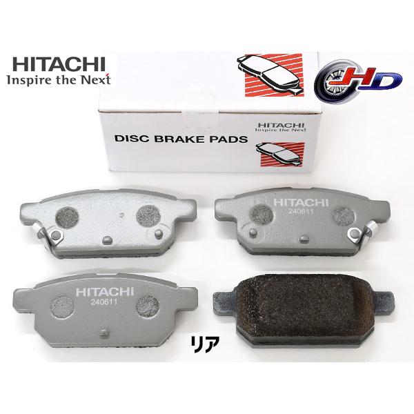 ■日立 ブレーキパッド HS012Zメーカー　スズキ車種　SX4型式　YA22S年式　H27.02〜R02.12純正品番　55800-61M11備考　使用箇所：リア※保証は通常、初期不良のみの対応となります。本製品により生じた工賃・修理代金...