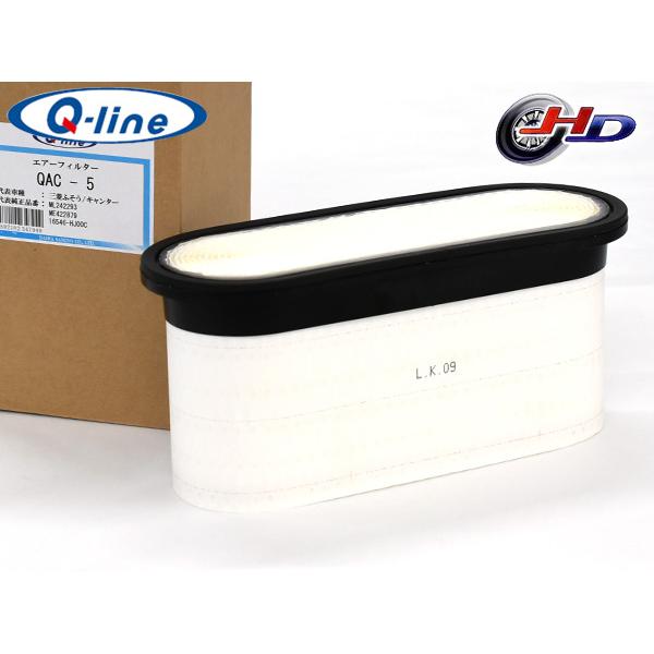 Q-line エアーエレメント QAC-5■エアーエレメントの役割エンジン内にゴミや砂などが入らないよう、空気をきれいにして、クリーンな空気をエンジンに供給しています。■定期交換しなかった場合エアーエレメントは走行距離を重ねるたびに不純物が...