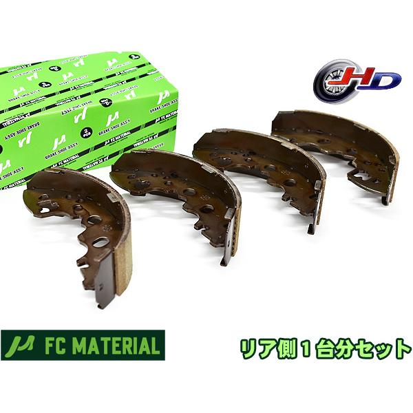 FCマテリアル ブレーキシュー リア 1台分セットSN7759-30×2  【代表車種】メーカー マツダ車種 ボンゴ型式 SKP2V年式 H22.09〜H27.12純正品番 S0Y8-26-38Z備考 -※保証は通常、初期不良のみの対応とな...