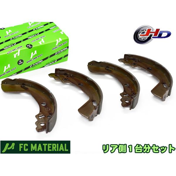 FCマテリアル ブレーキシュー リア 1台分セットSN9942-30×2  【代表車種】メーカー スズキ車種 ソリオ型式 MA15S年式 H23.01〜H27.08純正品番 53200-68L01備考 -※保証は通常、初期不良のみの対応とな...