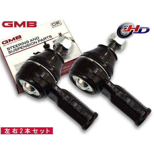■GMB タイロッドエンド 左右分 2本セット 0706-0370 GTE-D-3タイロッドエンドはステアリングホイールからの操舵力を車輪に伝達し、路面の変化による衝撃と振動を吸収して車両の操作安定性を保つ為の装置です。メーカー：ダイハツ車...