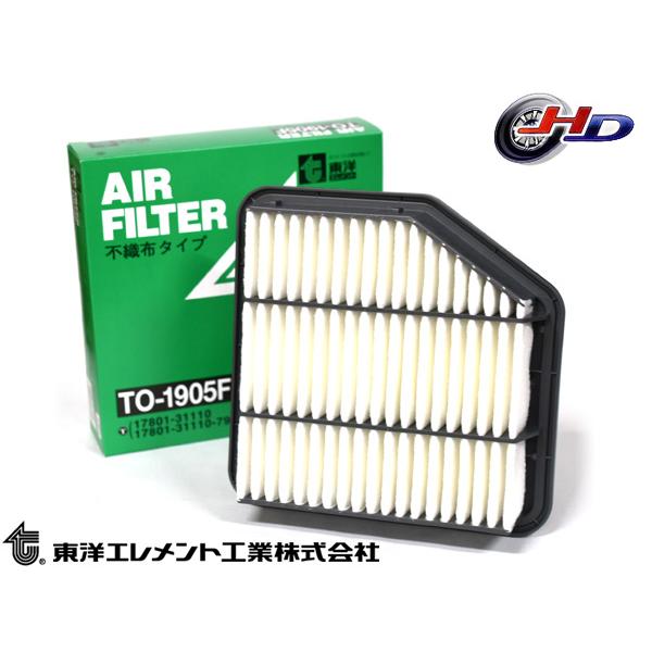 東洋エレメント エアーエレメント TO-1905F■エアーエレメントとは…エンジンに吸い込まれる空気をろ過するフィルターの働きをします。空気に含まれるゴミや粉塵を吸収するため、定期的な清掃や交換が必要です。汚れた状態で使い続けると、エンジン...