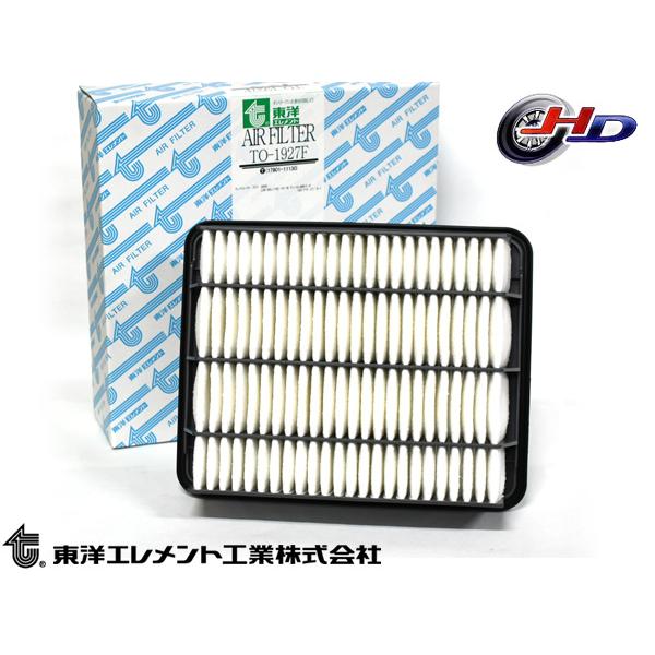東洋エレメント エアーエレメント TO-1927F■エアーエレメントとは…エンジンに吸い込まれる空気をろ過するフィルターの働きをします。空気に含まれるゴミや粉塵を吸収するため、定期的な清掃や交換が必要です。汚れた状態で使い続けると、エンジン...