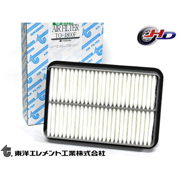 東洋エレメント エアーエレメント TO-4800F■エアーエレメントとは…エンジンに吸い込まれる空気をろ過するフィルターの働きをします。空気に含まれるゴミや粉塵を吸収するため、定期的な清掃や交換が必要です。汚れた状態で使い続けると、エンジン...