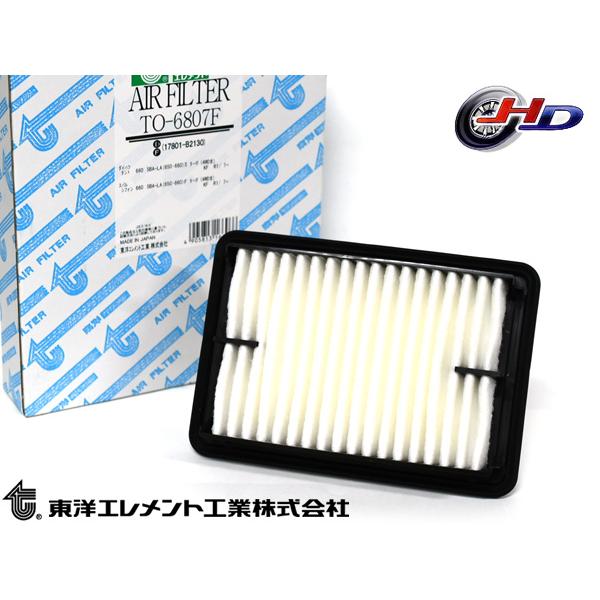 東洋エレメント エアーエレメント TO-6807F■エアーエレメントとは…エンジンに吸い込まれる空気をろ過するフィルターの働きをします。空気に含まれるゴミや粉塵を吸収するため、定期的な清掃や交換が必要です。汚れた状態で使い続けると、エンジン...
