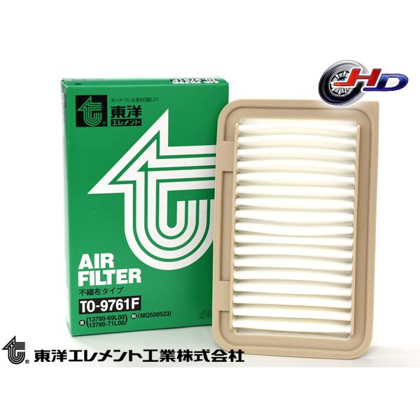 東洋エレメント エアーエレメント TO-9761F■エアーエレメントとは…エンジンに吸い込まれる空気をろ過するフィルターの働きをします。空気に含まれるゴミや粉塵を吸収するため、定期的な清掃や交換が必要です。汚れた状態で使い続けると、エンジン...