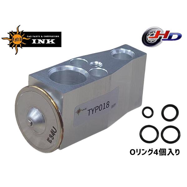 INK エキスパンションバルブ TYP018エアコンガスを噴霧する為のバルブです。霧吹き状の出口が詰まりによるトラブルで交換需要が多い商品です。コンプレッサーの交換の際、エキスパンションバルブとの同時交換を推奨しております。■参考車種メーカ...