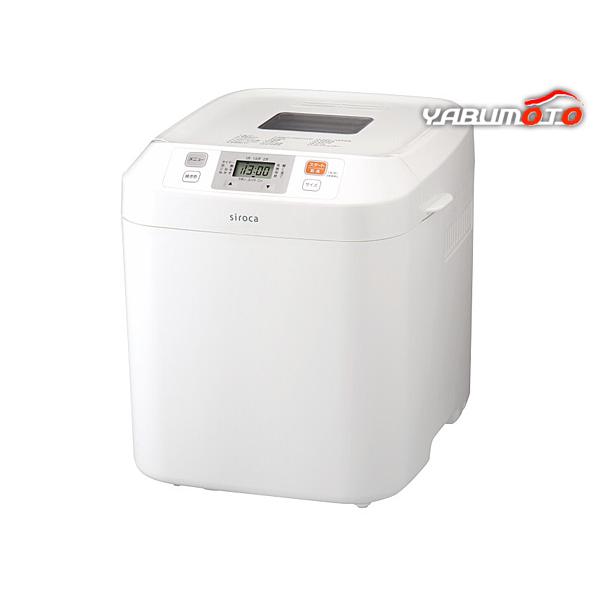 SIROCA ホームベーカリー■シンプルで使いやすく幅広いメニューも用意。家族みんなの2斤タイプ。パンやバター、ジャム、餅に加え、そば生地など17メニューを搭載。 ■商品詳細●現品約28×32×29.5cm ●本体重量3.9kg●［本体］P...