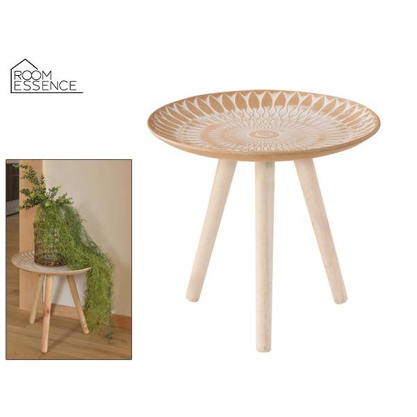 トレーテーブルM 東谷 （あずまや）◆モロッコ風の模様が美しいトレーテーブル。用途に合わせて様々なシーンで使えます。メーカー 東谷 （ あずまや AZUMAYA ）品番 LFS-191B商品名  トレーテーブルMサイズ φ40×H37仕様 ...