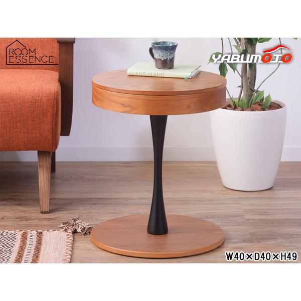 東谷 （あずまや） サイドテーブル ブラウン天板下にスペースのあるサイドテーブル。収納スペースがあることで天板上を広く使うことが可能に。メーカー：東谷 （ あずまや AZUMAYA ）品番：PT-616商品名：サイドテーブルカラー：ブラウン...