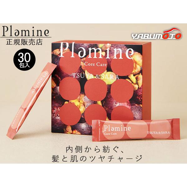 Plamine プラミネ コアケア ツヤサラ1箱30包入り　粉末タイプ　ビターココア味＜卵黄蛋白加水分解物含有加工食品＞加齢とともに失っていくハリコシとうるおい。そんな悩みに応えるのが「Plamine Core Care TSUYA＆SAR...