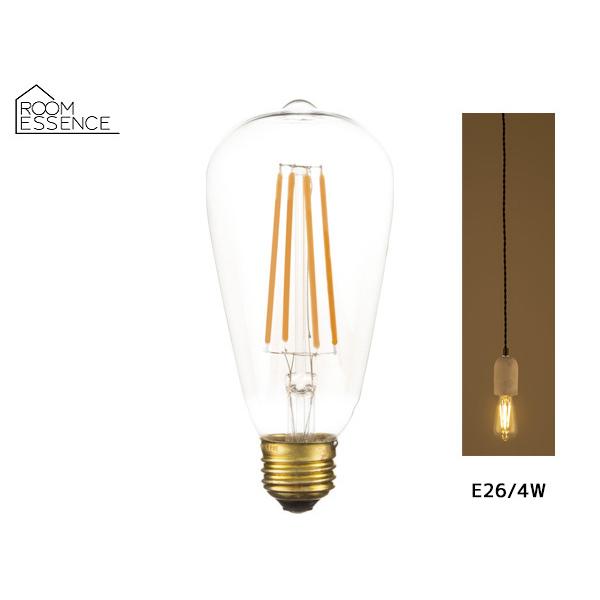 LED エジソン球L 東谷 （あずまや）◆繊細なフォルムとレトロなルックス、どこか特別感のある雰囲気が人気です。メーカー 東谷 （ あずまや AZUMAYA ）品番 LED-102商品名 LED エジソン球Lサイズ W6.4×D6.4×H1...