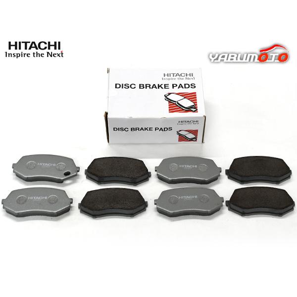 ■日立 ブレーキパッド HM017メーカー：三菱車種：キャンター型式：ADG-FE70B年式：H18.8〜H23.8純正品番：MK449107備考：使用箇所　フロントダブルキャブ全車※保証は通常、初期不良のみの対応となります。本製品により生...