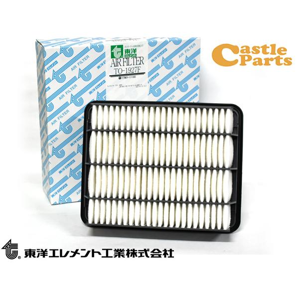 東洋エレメント エアーエレメント TO-1927F■エアーエレメントとは…エンジンに吸い込まれる空気をろ過するフィルターの働きをします。空気に含まれるゴミや粉塵を吸収するため、定期的な清掃や交換が必要です。汚れた状態で使い続けると、エンジン...