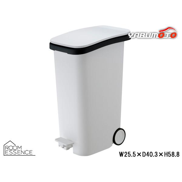 東谷 （あずまや） スムース ペダルダストボックス31 ホワイトシンプルでありながらラグジュアリー感を与えるモダンテイストのダストボックスです。掃除などで動かす時に便利な車輪付き。 AZUMAYA 品番：RSD-621WH商品名：スムース ...
