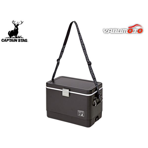 キャプテンスタッグ CAPTAIN STAG 　CSブラックラベル　  スチールフォームクーラー25L UE-81ウレタンフォーム注入式で保冷力抜群のクーラーボックス。水抜き栓付属で排水がスムーズ。肩掛けベルト付属で持ち運びが便利。　◆商品...