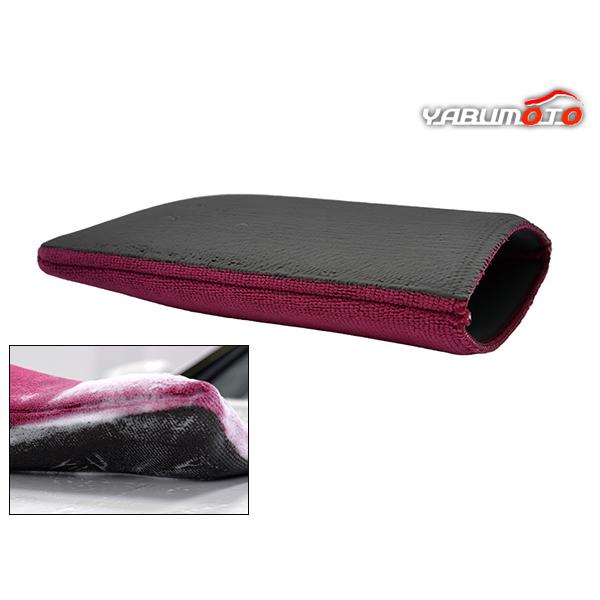 TRYPAD 洗車ミット TRYPAD-W-Mミットタイプのマイクロファイバークロスの片面に特殊ラバー加工洗車作業時等に最適な製品手作業での除去に最適なラバーでの塗布方法で洗車と同時に除去作業を行うなど、効率的な作業を行えます作業時にはスム...