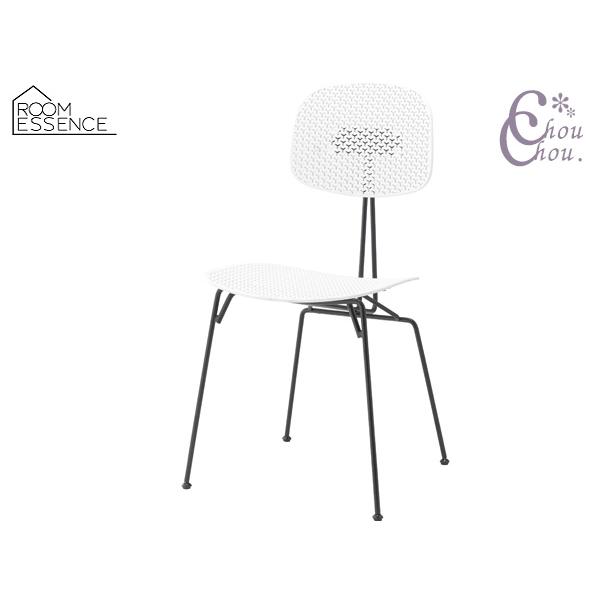 東谷 （あずまや） チェア ホワイトワントーンで統一されたデザインでシンプルな印象のチェア。座面・背もたれに隙間のあるデザインなので暑いシーズンでも快適にご使用いただけます。メーカー：東谷 （ あずまや AZUMAYA ）品番：PC-681...