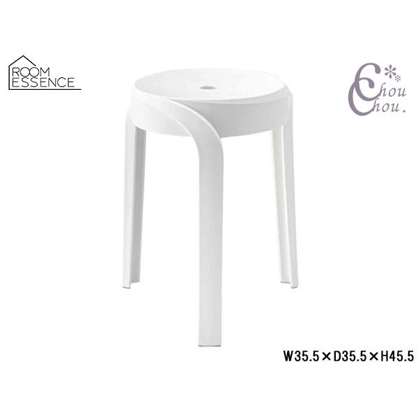 東谷 （あずまや） スツール ホワイトシンプルなデザインの中に個性が光るスツール。重ねて置けるので省スペース。メーカー：東谷 （ あずまや AZUMAYA ）品番：PC-860WH商品名：スツールカラー：ホワイトサイズ(cm)：W35.5×...