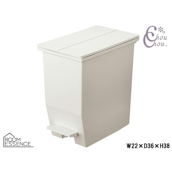 東谷 （あずまや） SOLOW ペダルオープンツイン20L ホワイト棚下やカウンター下に置いたまま捨てられるコンパクトなペダルダストボックス菌につよく、汚れにくい抗菌と防汚のダブル加工メーカー：東谷 （ あずまや AZUMAYA ）品番：R...