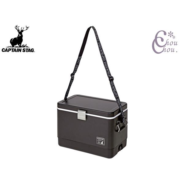 キャプテンスタッグ CAPTAIN STAG 　CSブラックラベル　  スチールフォームクーラー25L UE-81ウレタンフォーム注入式で保冷力抜群のクーラーボックス。水抜き栓付属で排水がスムーズ。肩掛けベルト付属で持ち運びが便利。　◆商品...