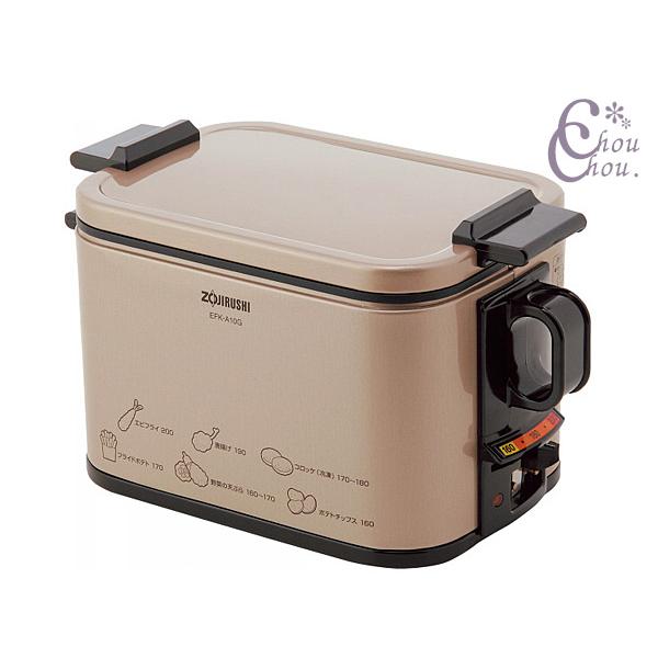 象印 電気フライヤー■■29 油温調整機能付き ■商品詳細●現品約30×17×18cm ・本体重量=約2.1kg●印刷鋼板、アルミ合金ダイカスト（フッ素コート）●電源=AC100V・消費電力=1000W●コード長約1.9m●容量=約1L●油...