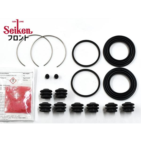 制研化学工業株式会社のキャリパーシールキット左右セットです。下記の車種情報は一例です。グレード・ターボの有無・その他オプションなどで品番が複数あります。必ず適合をご確認の上、ご注文をお願いいたします。 ■参考車種■メーカー スズキ車種 ジム...