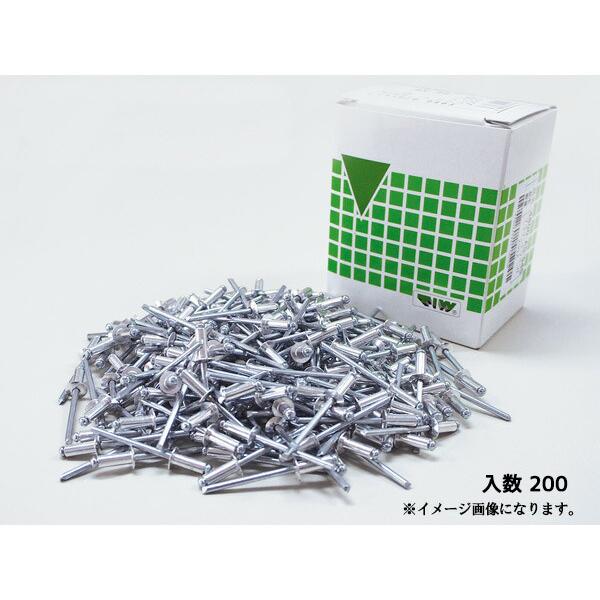 最も標準的なリベット部：アルミニウム、シャフト部：スチールの組み合わせでサイズ・ラインナップも多く、幅広い用途に使用できます。誰でも簡単にスピーディーなリベット打ちができます。片側からの作業で確実な締結が得られます。ネジやボルトのように締結...