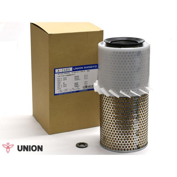 ユニオン産業 (UNION) エアーエレメント エアークリーナー A-268S■エアーエレメントとは…エンジンに吸い込まれる空気をろ過するフィルターの働きをします。空気に含まれるゴミや粉塵を吸収するため、定期的な清掃や交換が必要です。汚れた...