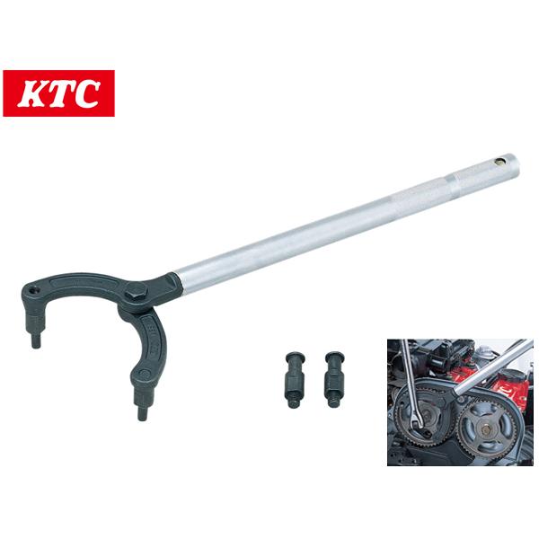 ●カムプーリーの廻り止め専用工具。