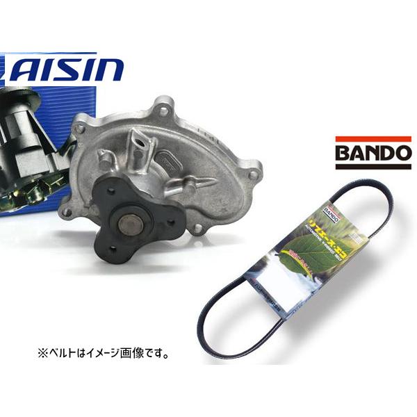 アイシン AISIN ウォーターポンプ / バンドー 外ベルト セット■適合車種■メーカー　スバル車種　レガシィ B4 型式　BMM BRM年式　H24.02〜H26.09備考　−ウォーターポンプ　WPF-027　21110AA690ファン...