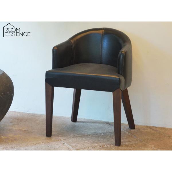 東谷 （あずまや） ダイニングチェア ブラウン座面にレザーを使用した一人掛けダイニングチェア。落ち着いた雰囲気でどんなお部屋にも置きやすいアイテム。メーカー：東谷 （ あずまや AZUMAYA ）品番：HOC-55DBR商品名：ダイニングチ...