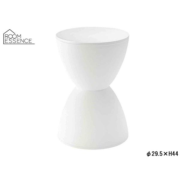 東谷 （あずまや） スツール ホワイト砂時計のようなシルエットの個性的なスツール。メーカー：東谷 （ あずまや AZUMAYA ）品番：PC-680WH商品名：スツールカラー：ホワイトサイズ(cm)：φ29.5×H44本体素材：ポリプロピレ...