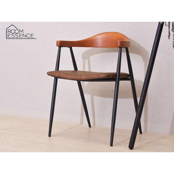 東谷 （あずまや） アームチェア ブラウンスチール×レザーで大人の格好良さを表現する、スタイリッシュなダイニングチェアメーカー：東谷 （ あずまや AZUMAYA ）品番：TEC-63商品名：アームチェアカラー：ブラウンサイズ(cm)：W5...