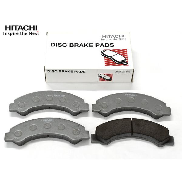 ■日立 ブレーキパッド HG001メーカー：いすゞ車種：エルフ型式：BKG-NHR85         年式：H19.2〜H23.8純正品番：8-97377-522-0備考：使用箇所　フロント1.5t  除くインデペサス、小径Wタイヤ※保証...