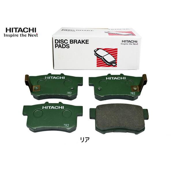 ※適合情報につきましては、モデルチェンジ等により適合が変更される場合も御座いますのでご注意ください。日立 ディスクブレーキパッド リア 4枚セット HH007Z【代表車種】メーカー ホンダ車種 エレメント型式 YH2年式 H15/04〜H1...