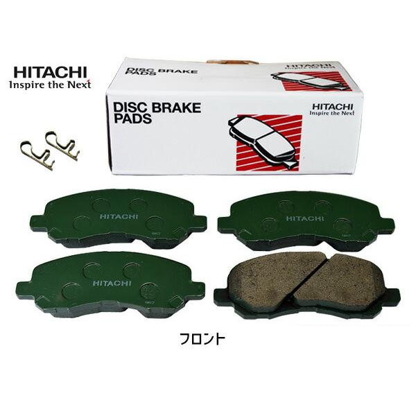 ※適合情報につきましては、モデルチェンジ等により適合が変更される場合も御座いますのでご注意ください。日立 ディスクブレーキパッド フロント 4枚セット HM009【代表車種】メーカー 三菱車種 デリカD:5型式 CV4W CV5W年式 H2...