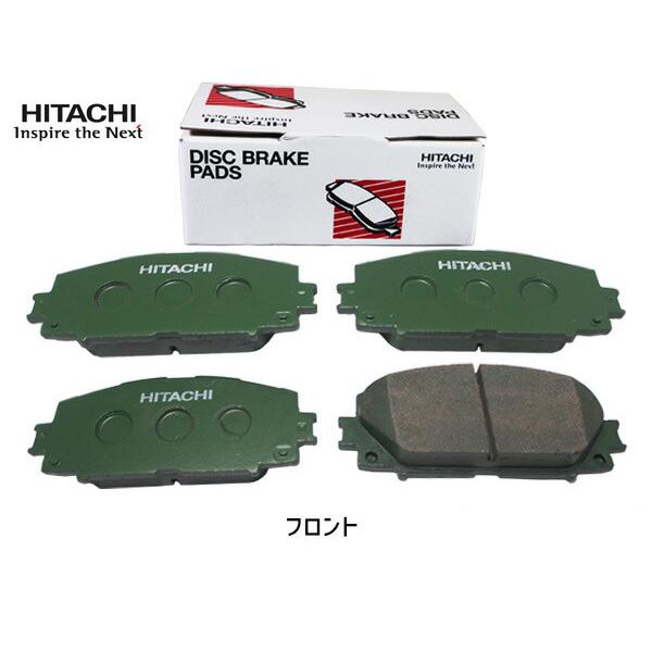 ■日立 ブレーキパッド HT010メーカー：トヨタ車種：ヴィッツ型式：NSP135年式：H22.12〜H27.4純正品番：04465-52260備考：使用箇所　フロント4WD※保証は通常、初期不良のみの対応となります。本製品により生じた工賃...