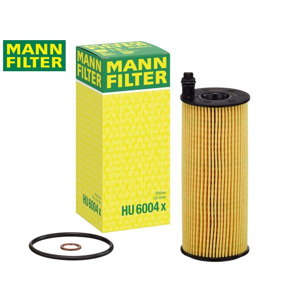 ■MANN オイルフィルター オイルエレメント HU6004X世界的に認められたブランド マンフィルターは、自動車のアフターマーケット向けに100％OE品質の包括的なフィルター製品群を提供します。マンフィルターは、高性能で精密に設計されたろ...