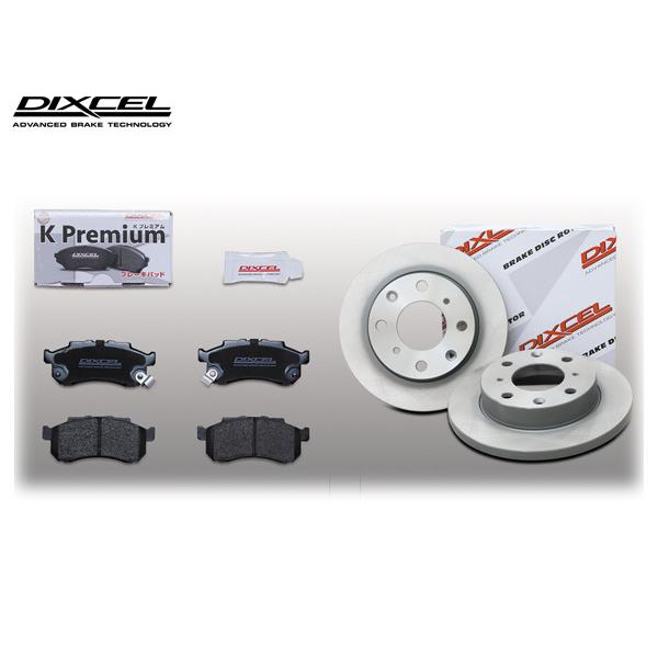 DIXCEL ディクセル フロント ブレーキパッド /フロント ディスクローター ２枚セットセット品番 ： KS31118-0422◆ブレーキパッドとディスクローター同時交換で、新車並みの効きが復活！■軽自動車用ブレーキパッド KPタイプ鳴...
