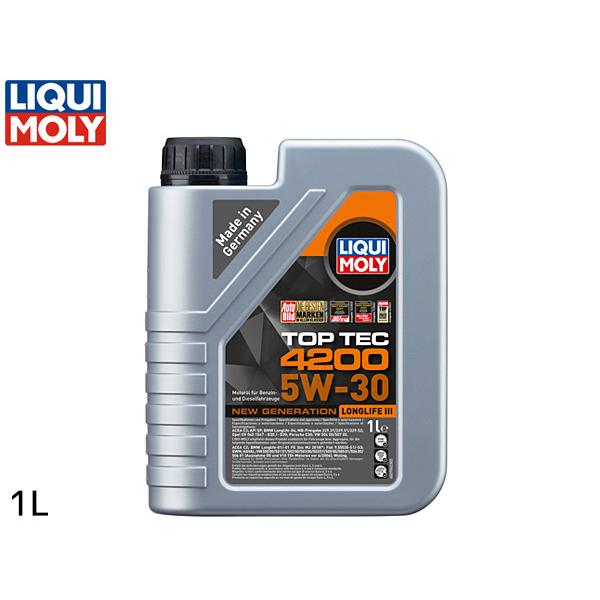 トップテック4200 5W30 1L優れた清浄作用でエンジンをクリーンに保つ、 DPF付きディーゼル車に最適且つガソリン車でも最高のパフォーマンスを発揮するローフリクションエンジンオイルマツダ SKYACTIVエンジンや日産キャラバンなどの...