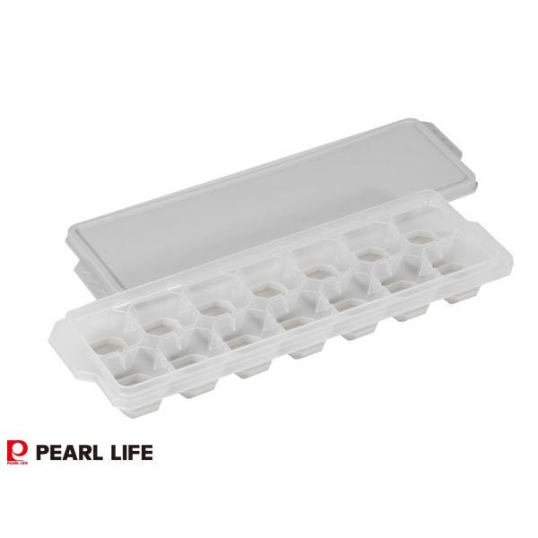 底面が柔らか素材で氷の取り出し簡単(ふた付)■商品詳細品番：DD-8028品名：バープレミアム 取り出しやすいアイストレー 蓋付生産国：日本製サイズ：幅80×奥行265×高さ40mm材質：トレー上部：ポリプロピレン(耐熱温度100℃・耐冷温...